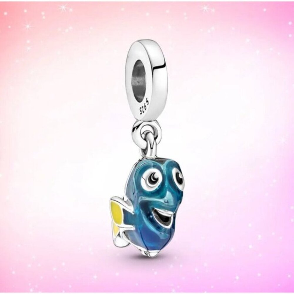 Pandora Disney Pixar Finding Nemo Dory Charm - Gem
